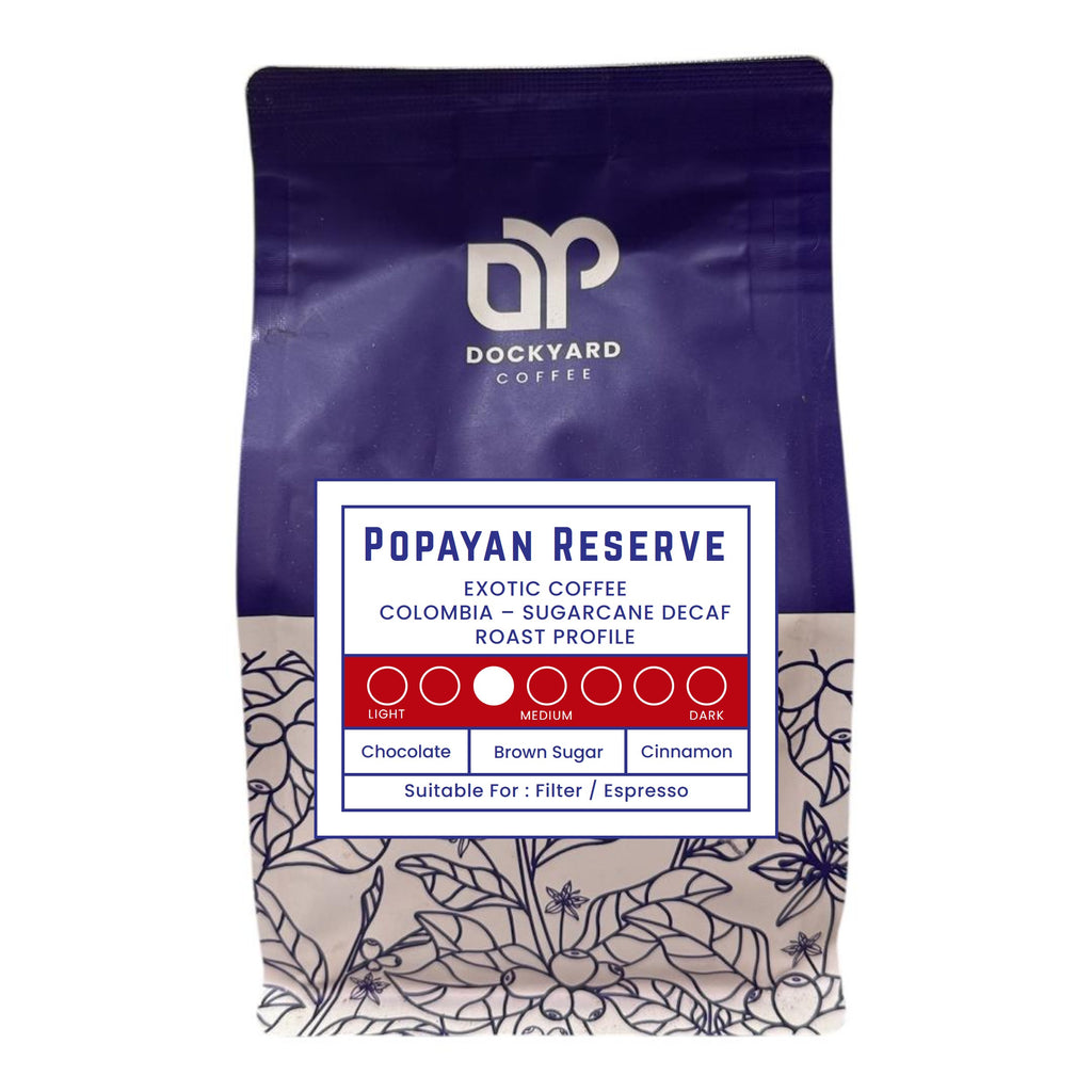 Colombia l Popayan Reserve l Sugarcane Decaf | DOCKYARDCOFFEE