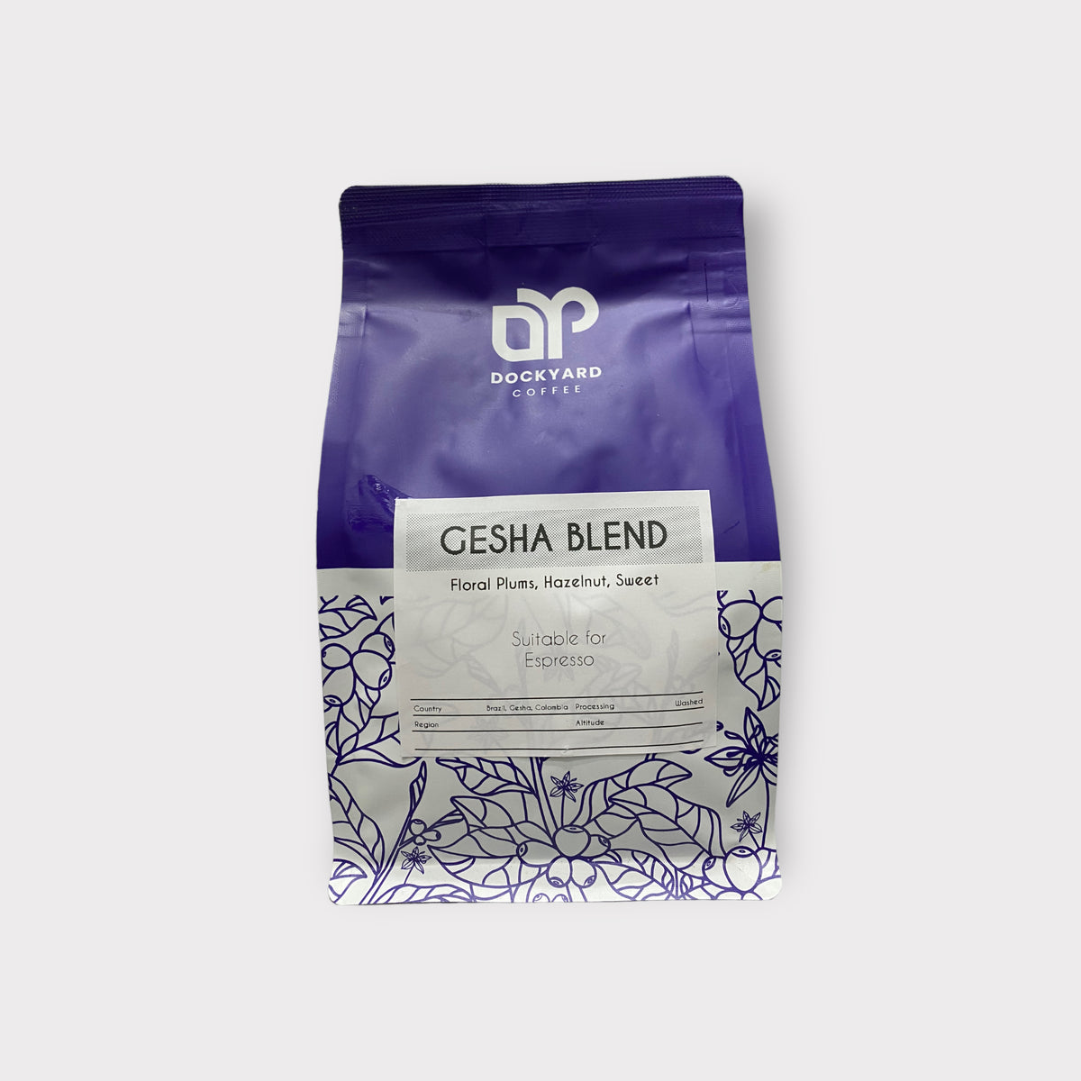 Geisha Blend (Suitable for Espresso) | DOCKYARDCOFFEE